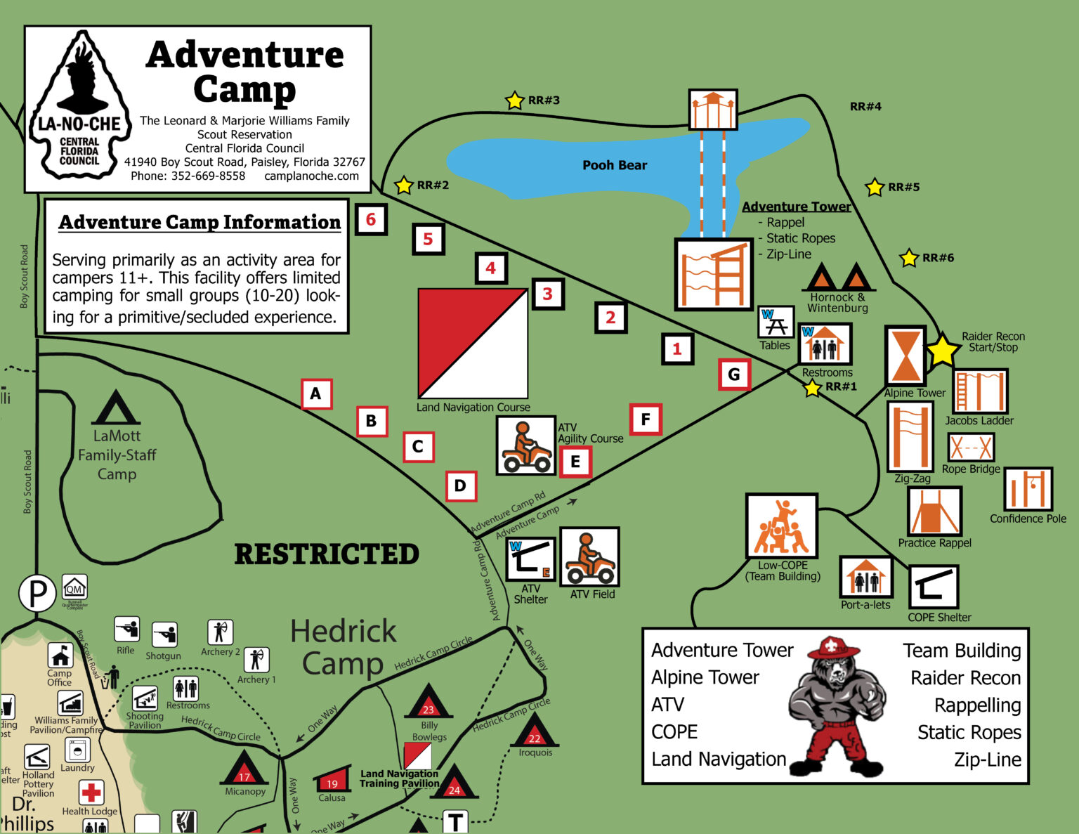 ACTIVITIES & PROGRAMS – ARROWHEAD